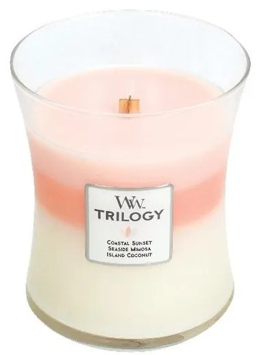 WoodWick Trilogy Island Getaway váza střední 275 g