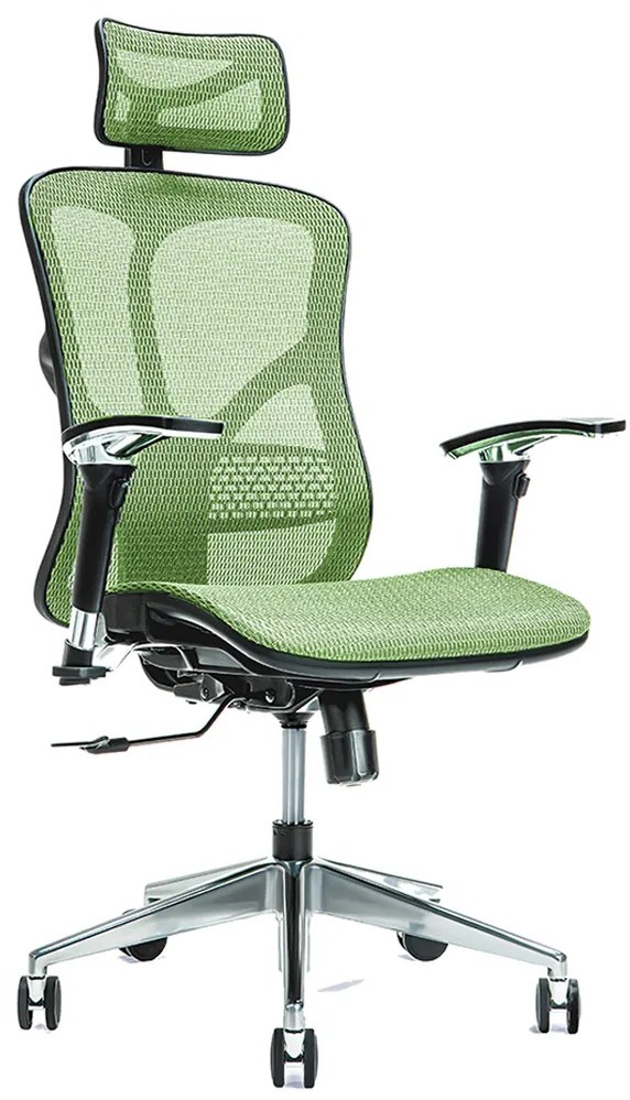 Kancelářská židle Ergo 500, zelené