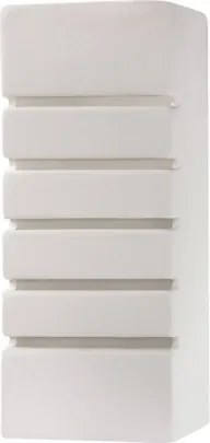Nástěnné keramické svítidlo SOLLUX Samir E27 1x60W bez zdroje SL.0161