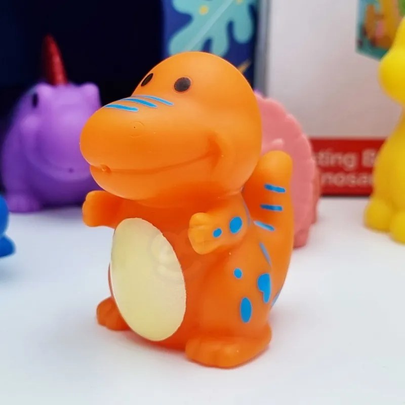 Tooky Toy Dřevěná vzdělávací pyramida z kostek pro děti dinosauři