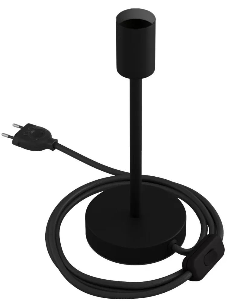 creative cables Kovová stolní lampa Alzaluce Velikost: 30 cm, Barva: Matná černá