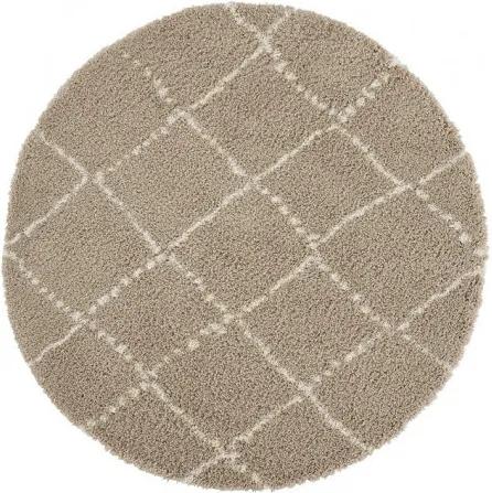 Mint Rugs - Hanse Home koberce Kusový koberec Allure 104405 Beige/Cream Béžová - 160x160 (průměr) kruh cm