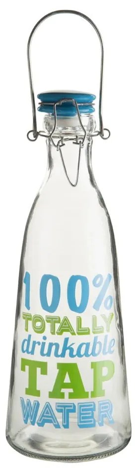 Skleněná lahev na vodu s keramickým víkem Premier Housewares, 1 l