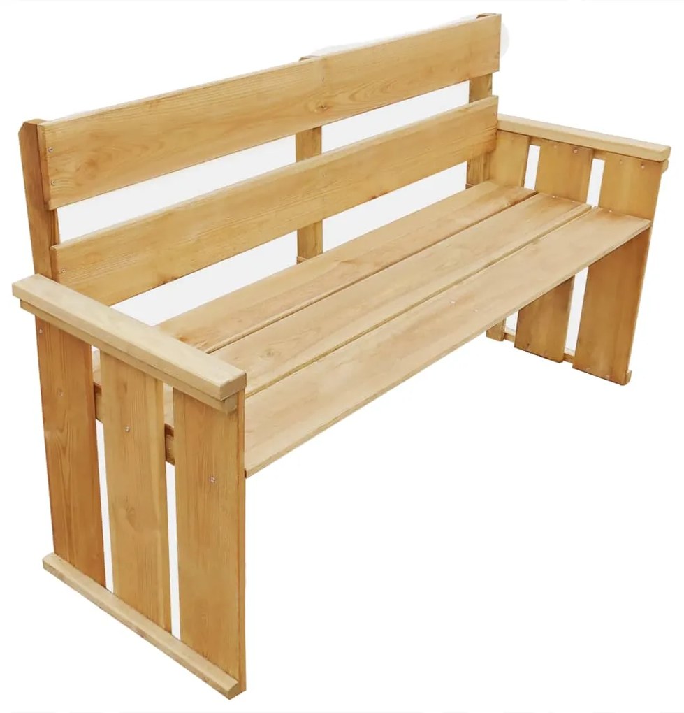 43259 vidaXL Zahradní lavice 160 cm impregnované borové dřevo
