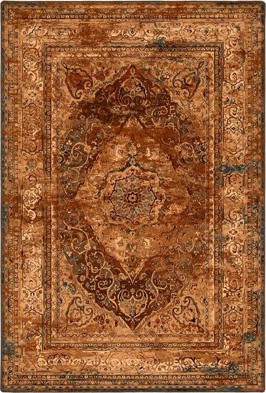 Kusový vlněný koberec Dywilan Superior Nuri Koniak Rozměr: 200x300 cm