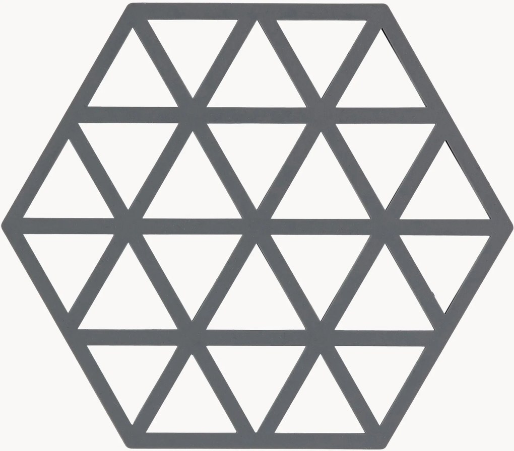 Sada silikonových podtácků Triangles, 6 dílů