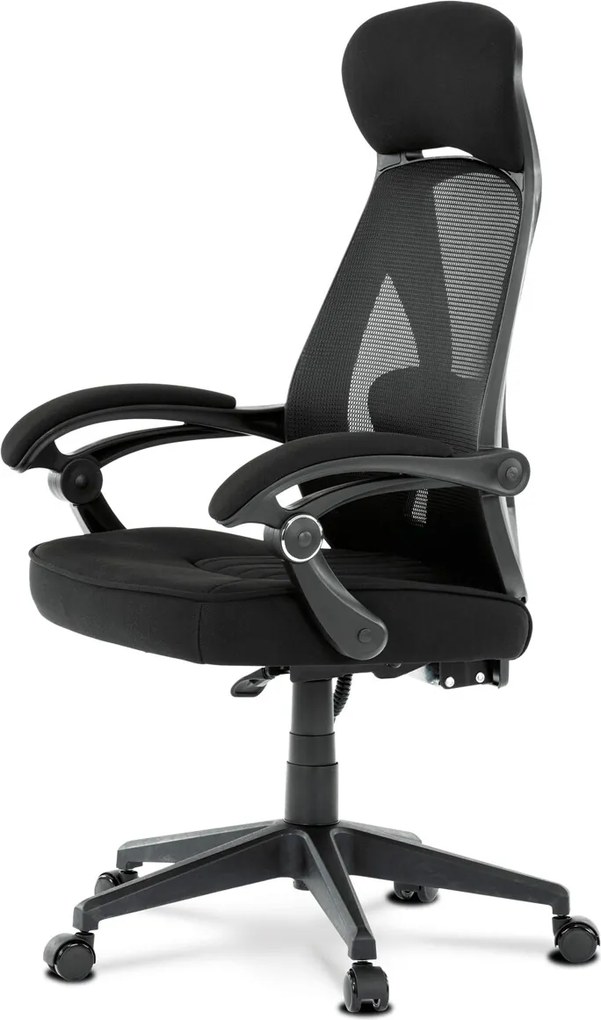 Ergonomická kancelářská židle VIGELTI - černá síťovina