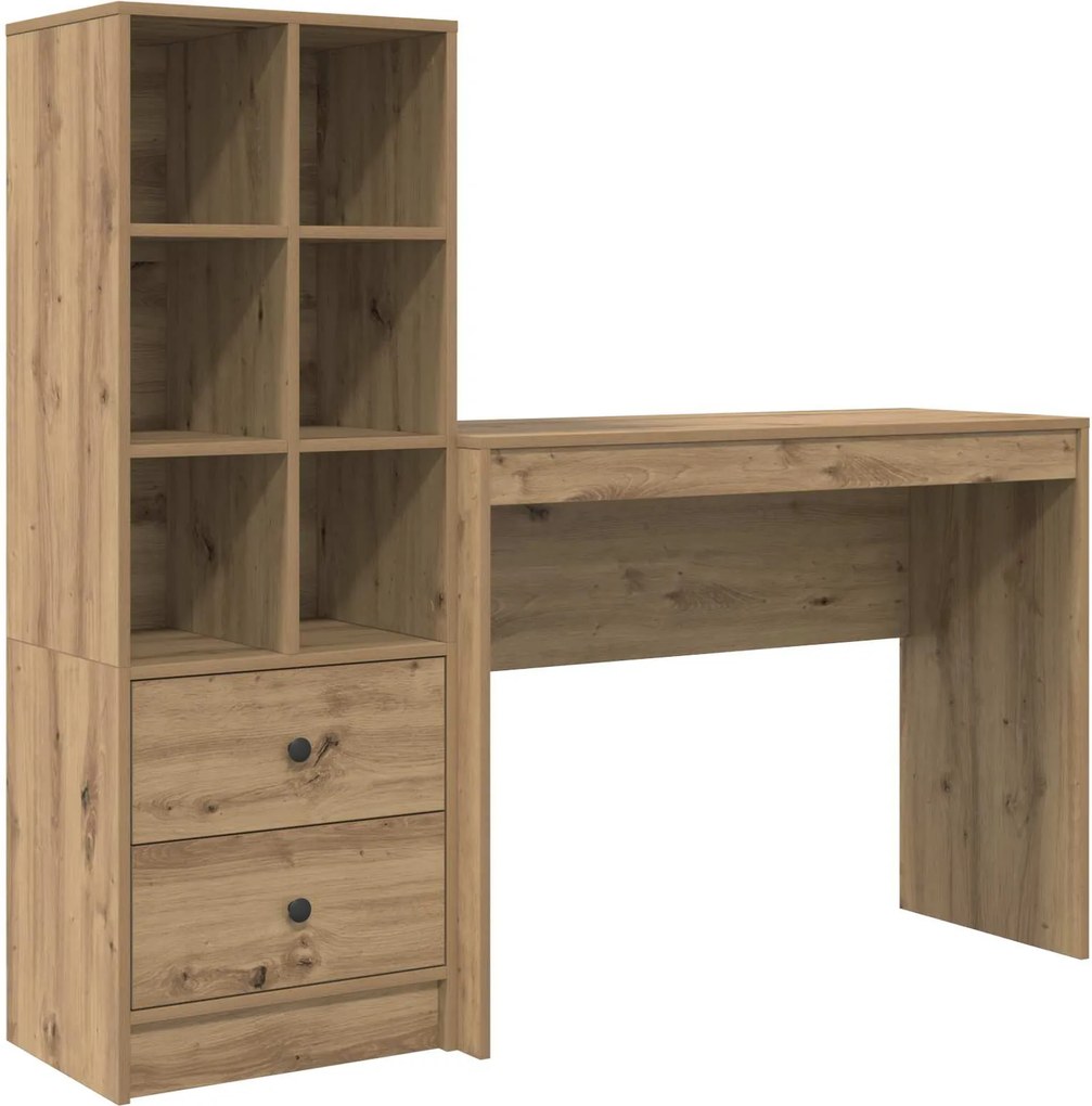 Stůl Artisanový dub 145,5 x 40 x 127 cm 2 ks 3337336