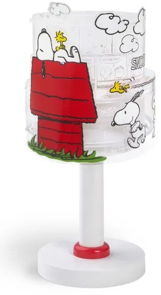 Dalber 76301 - LED Dětská lampička SNOOPY 1xG4/4W/230V bílá/červená