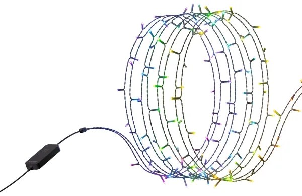 LED RGBW Venkovní vánoční řetěz ESSENTIALS 250xLED 2x10m 2700-6500K Wi-Fi IP44