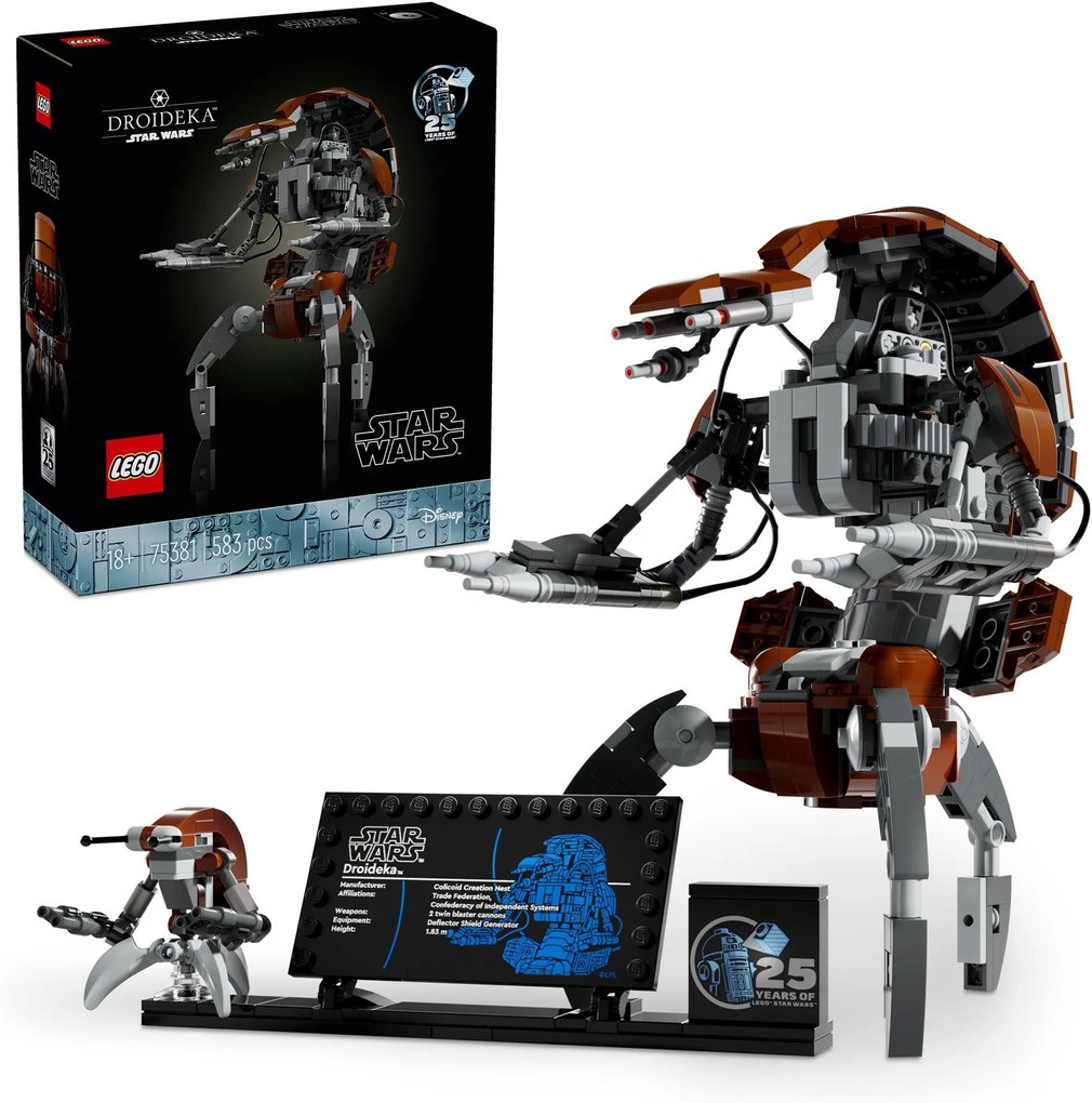 Lego stavebnice lego star wars 75381 droideka