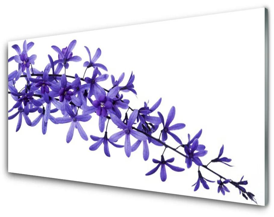 Obraz na skle Květiny Rostliny Příroda 120x60 cm