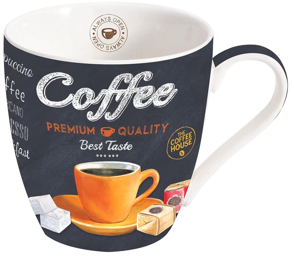 Easy Life Porcelánový hrnek na kávu It´s Coffee Time R1010-ICTO | BIANO