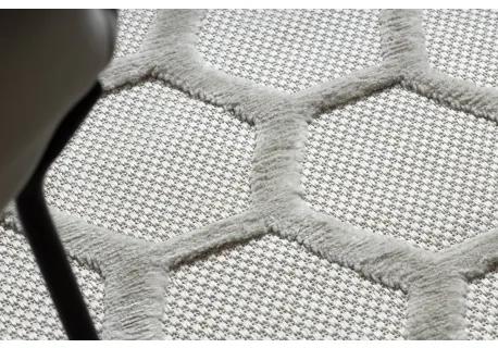 koberec SANTO SISAL 58391 plástev medu béžový velikost 200x290 cm | krásné koberce cz