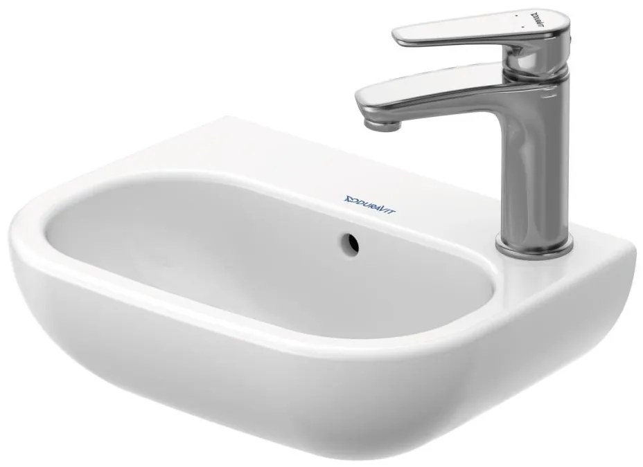 Duravit 7053600082 - Závěsné umyvadlo D-CODE 36x27 cm keramika/lesklá bílá