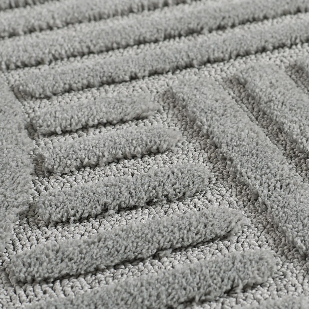 Ayyildiz, Kusový koberec Art 1121 Silver, 60x110, šedá, ložnice