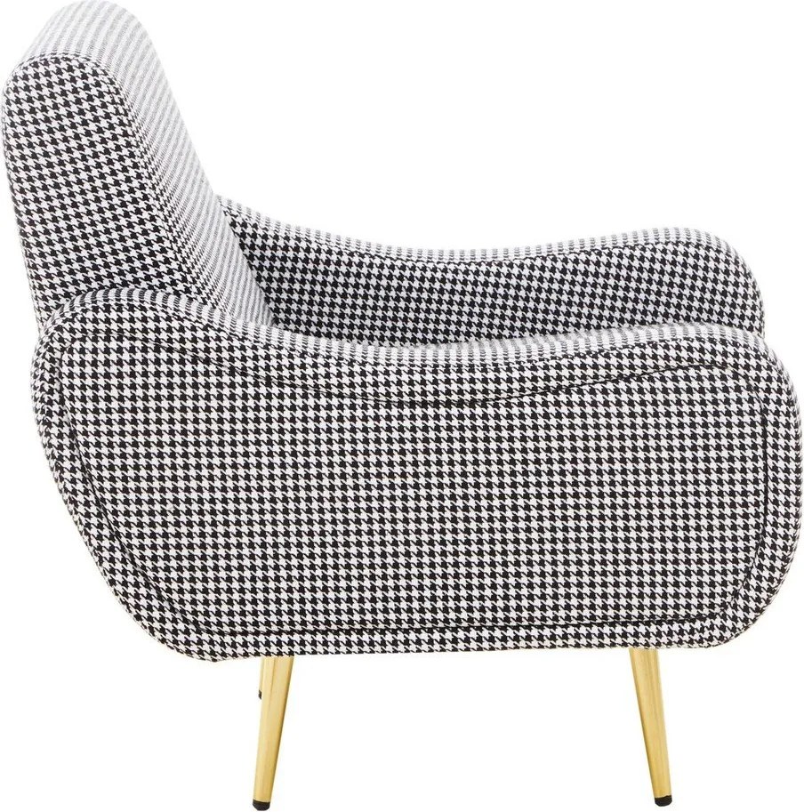 Černobílé křeslo Holli – Premier Housewares
