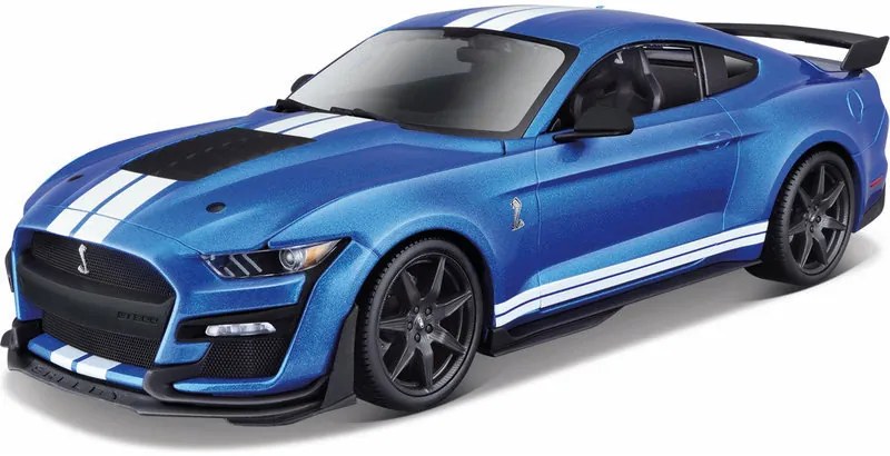 Maisto ford shelby gt500 2020 1:18 modrá metalíza