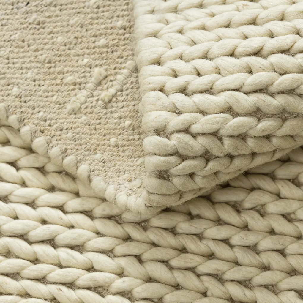 Dywany Łuszczów, Kusový koberec Tahar 99004B cream, 120x180, bílá, ložnice