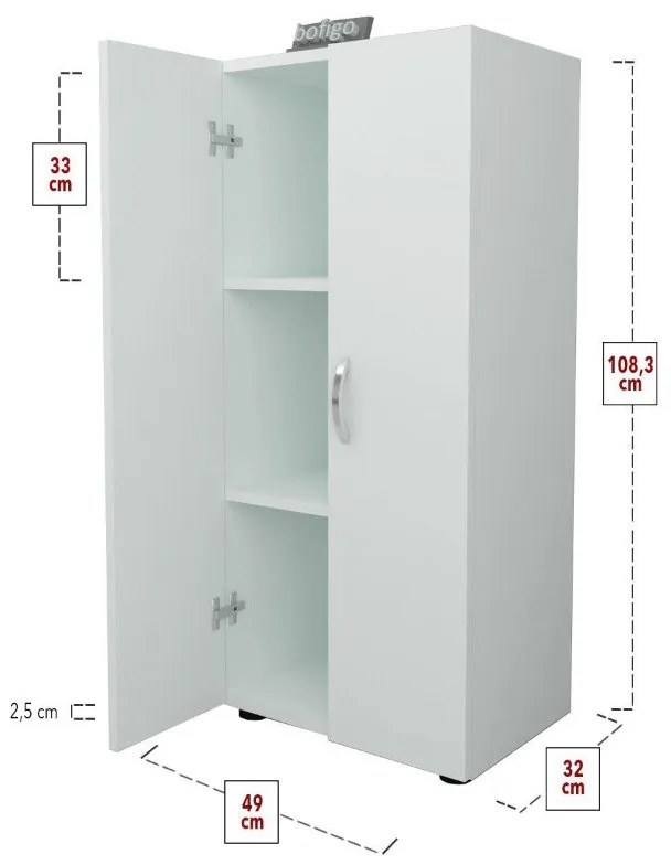 Casarredo - Komfort nábytek Komoda 2D CARTER 3 barva antracit