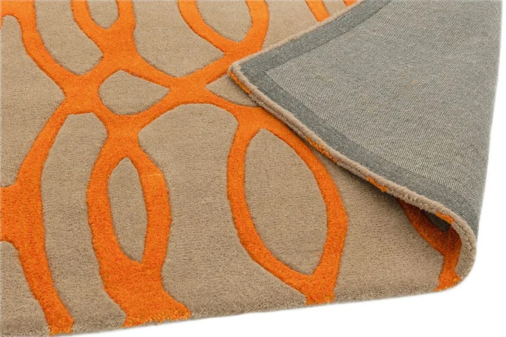 Oranžový koberec Blondie Wire Orange Rozměry: 70x240 cm