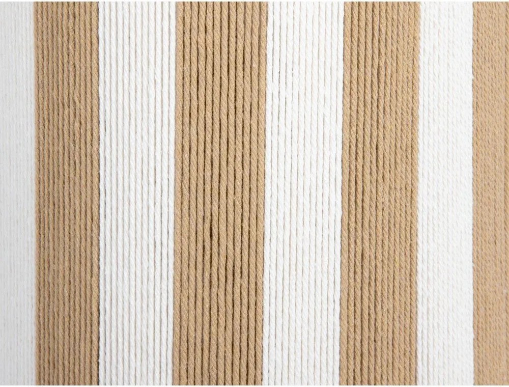 Bílá/v přírodní barvě provazová stolní lampa (výška 35 cm) Vienna Stripes – Leitmotiv