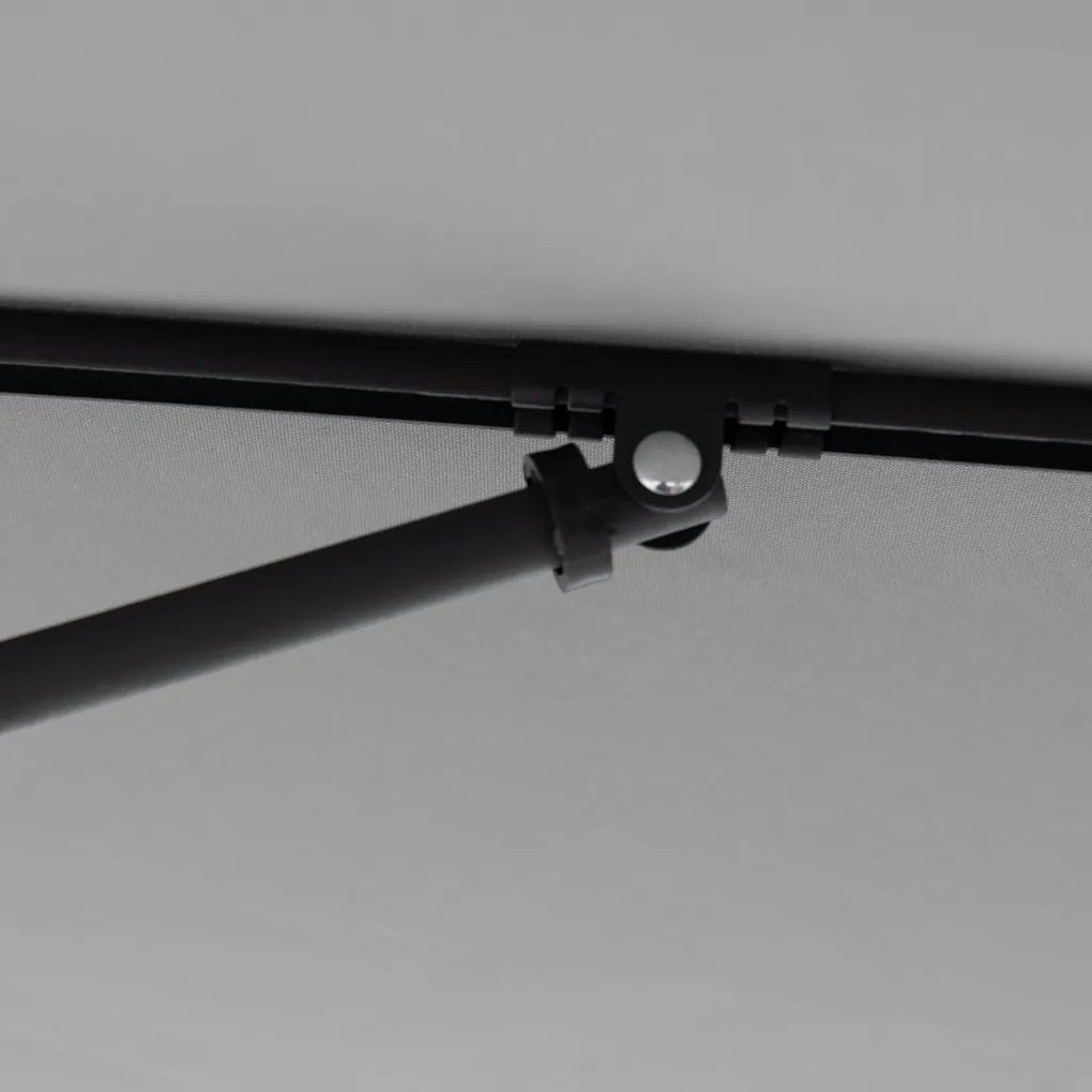 Doppler ACTIVE zahradní slunečník 200 x 120 cm šedá