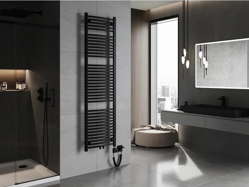 Mexen Ares, elektrické topné těleso 1800 x 500 mm, 900 W, černá, W102-1800-500-6900-70