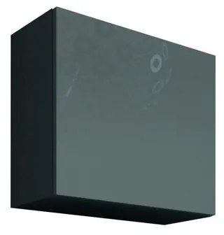 Čtvercová skříňka Zigo, Barva: wotan / černý