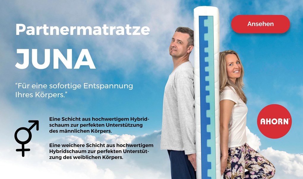 Ahorn Matrace Juna 18 Délka [cm]: 200 Šířka [cm]: 90