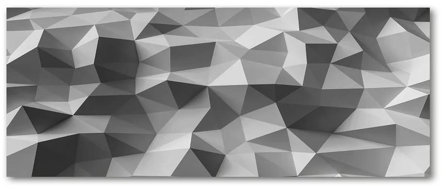 Wallmuralia Foto obraz akrylové sklo Abstrakce trojúhelníky 125x50 cm