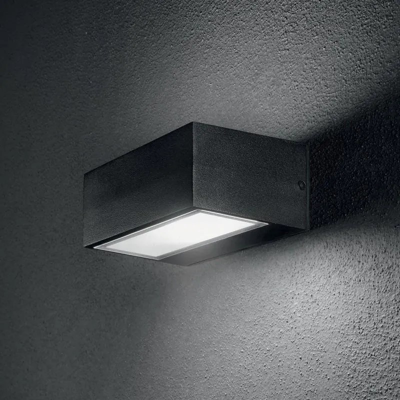 ILUX 213330 Venkovní nástěnné svítidlo TWIN AP1 BIG COFFEE - IDEALLUX