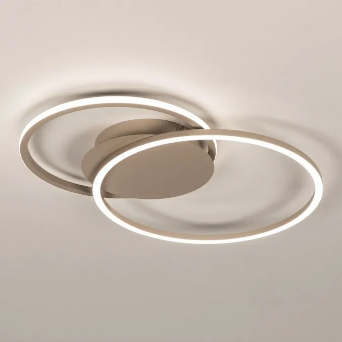 Stropní stmívatelné LED svítidlo Omega 540 Dark Taupe