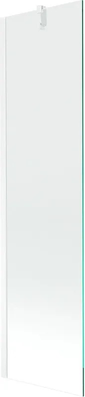 Mexen Next vana paravan s 1 křídlem 50 x 150 cm, transparentní, bílý - 895-050-000-00-00-20