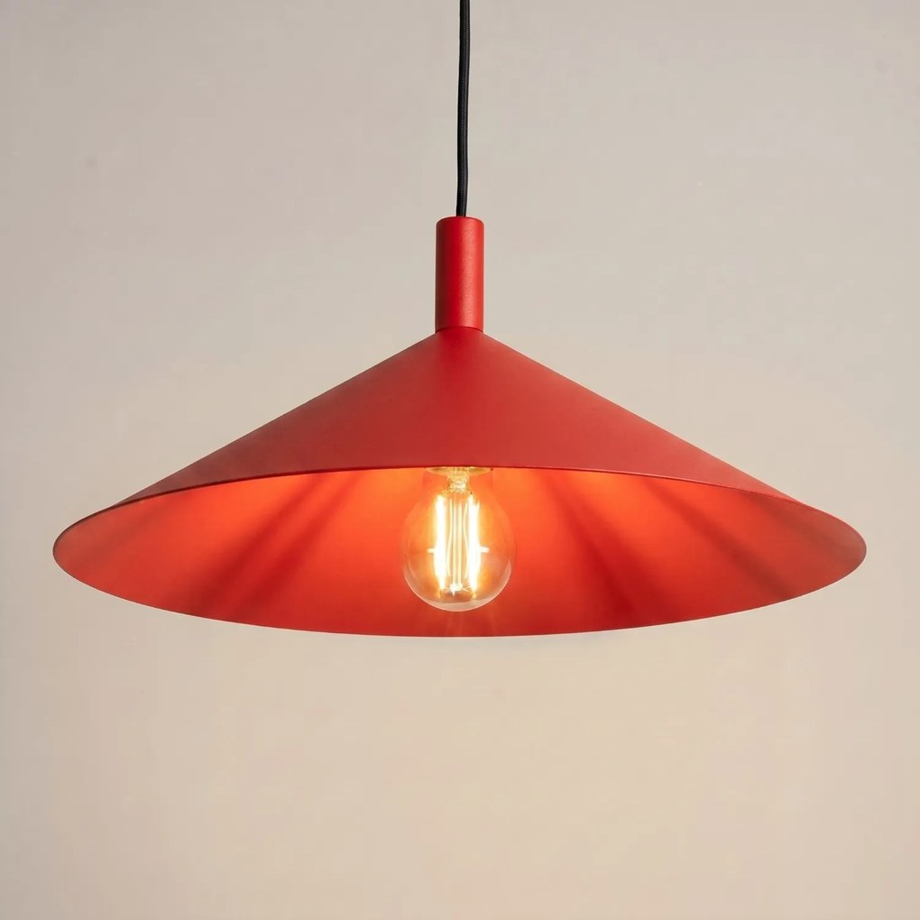 Sollux Lighting Závěsné svítidlo NOX 40 červené