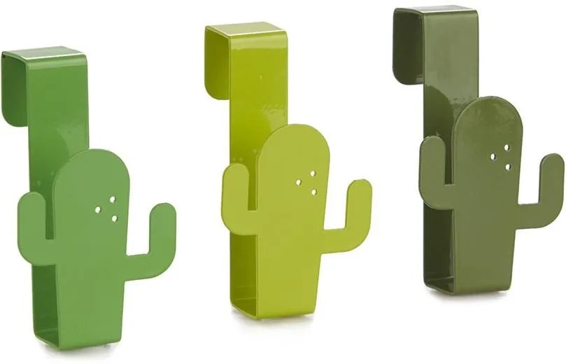 Balvi věšáčky na utěrky cactus 27319, zelené, 3ks