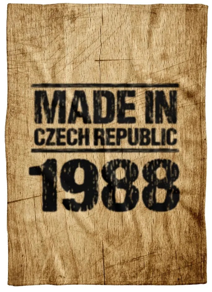 Deka Made In (rok: 1988, Podšití beránkem: NE)