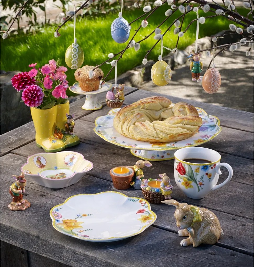 Villeroy&Boch Spring Awakening talíř na vejce Kohout a slepice 200 mm