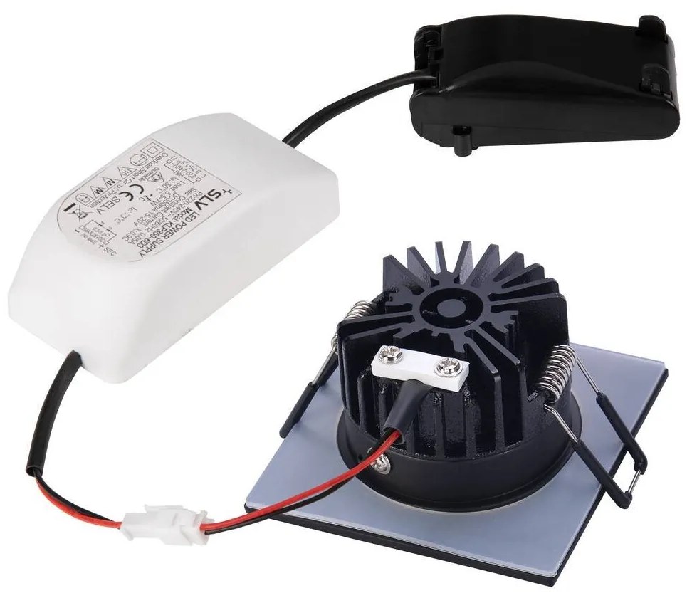 LA 1002101 PATTA-I, LED venkovní svítidlo k zabudování do stropu, hranaté DL IP65 černá 1800-3000K - BIG WHITE (SLV)