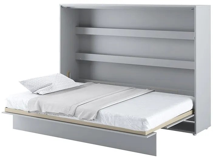 Výklopná postel 140 REBECCA šedá - 2