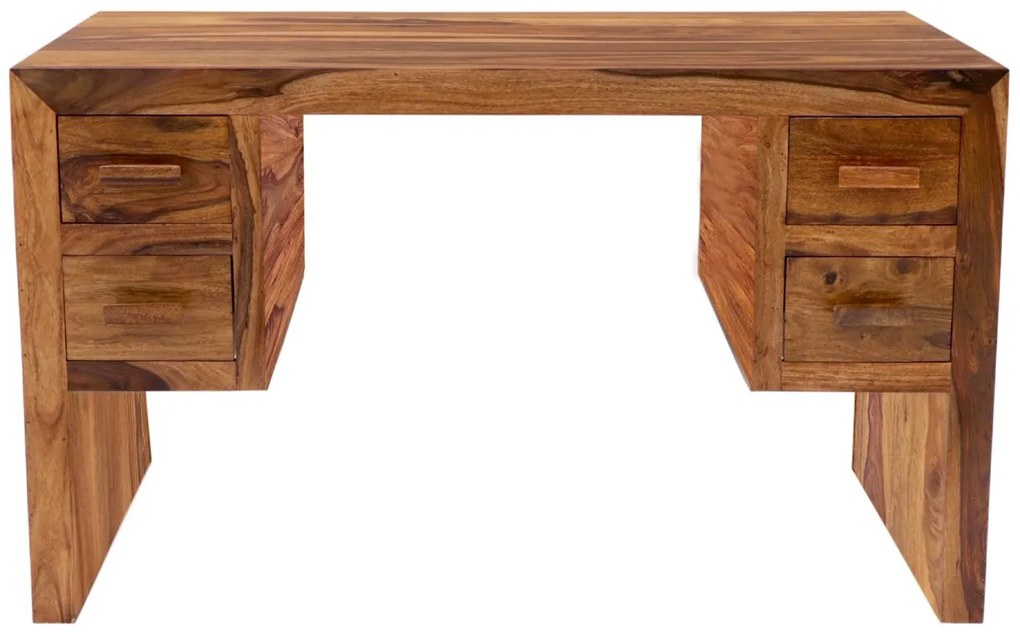 furniture-nabytek.cz - Psací stůl z masivu 130x76x70 z dřeva palisandr