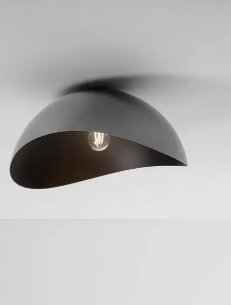 LED černé designové stropní svítidlo Opsi