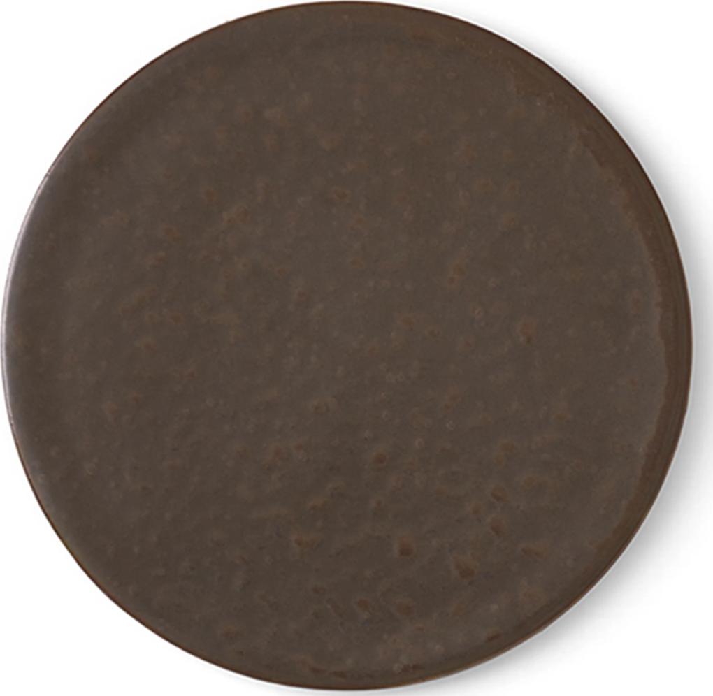 Plytký talíř New Norm poklice 13,5 cm tmavě hnědý