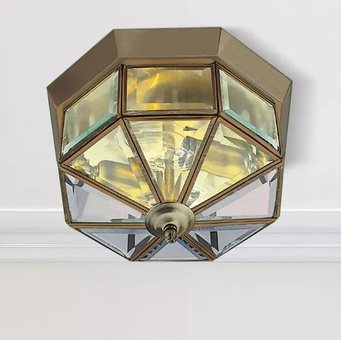 Searchlight 8235AB Stropní stylové svítidlo PISA patina