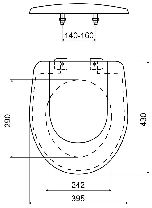 WC kombi Jika UNI H8241780007873 se zadním odpadem