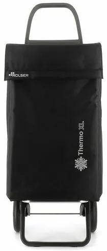 Rolser Termo XL MF RG, černá nákupní taška na kolečkách