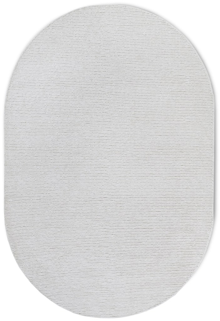 Villeroy & Boch Kusový koberec 106048 White ovál, 160x230 ovál, bílá, ložnice