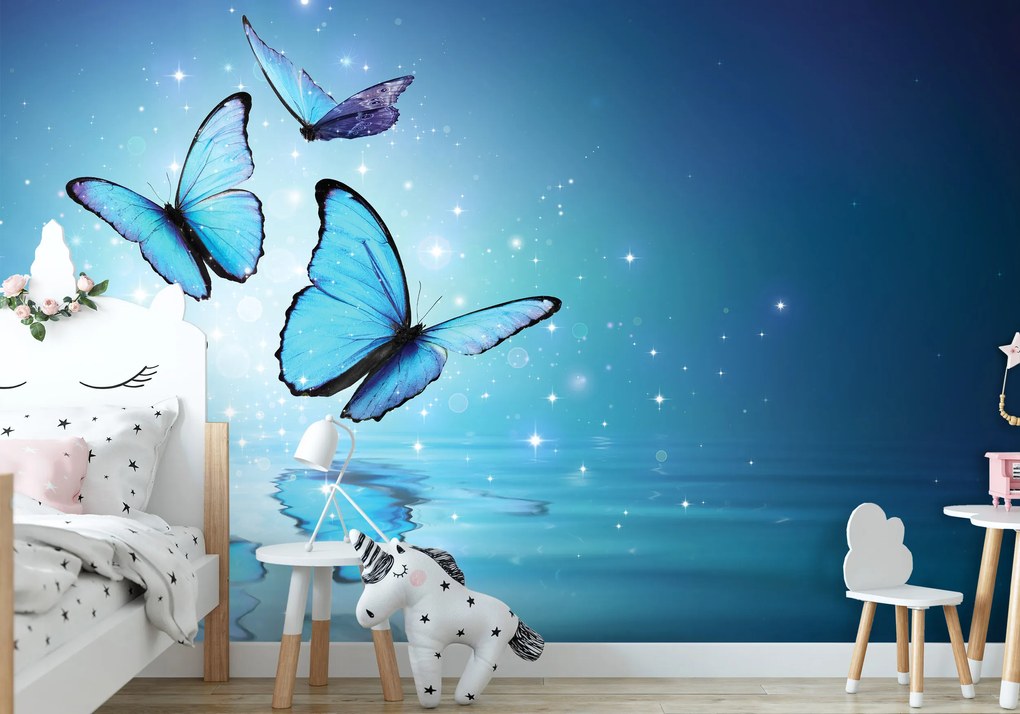 Malvis ® Tapeta Motýli Vel. (šířka x výška): 432 x 290 cm