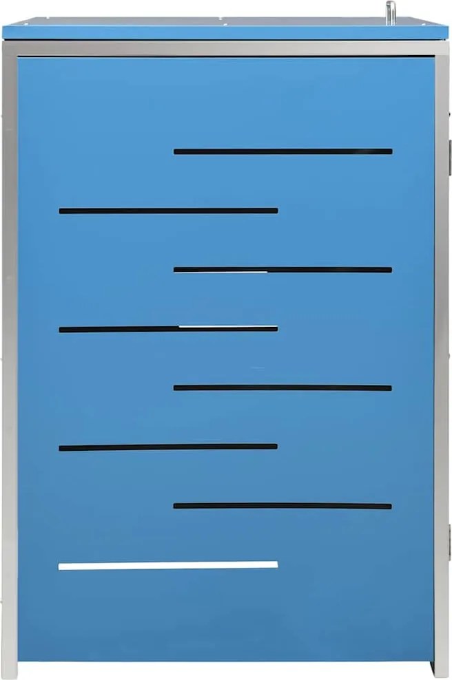 Přístřešek na popelnici 69 x 77,5 x 115 cm nerezová ocel 149566