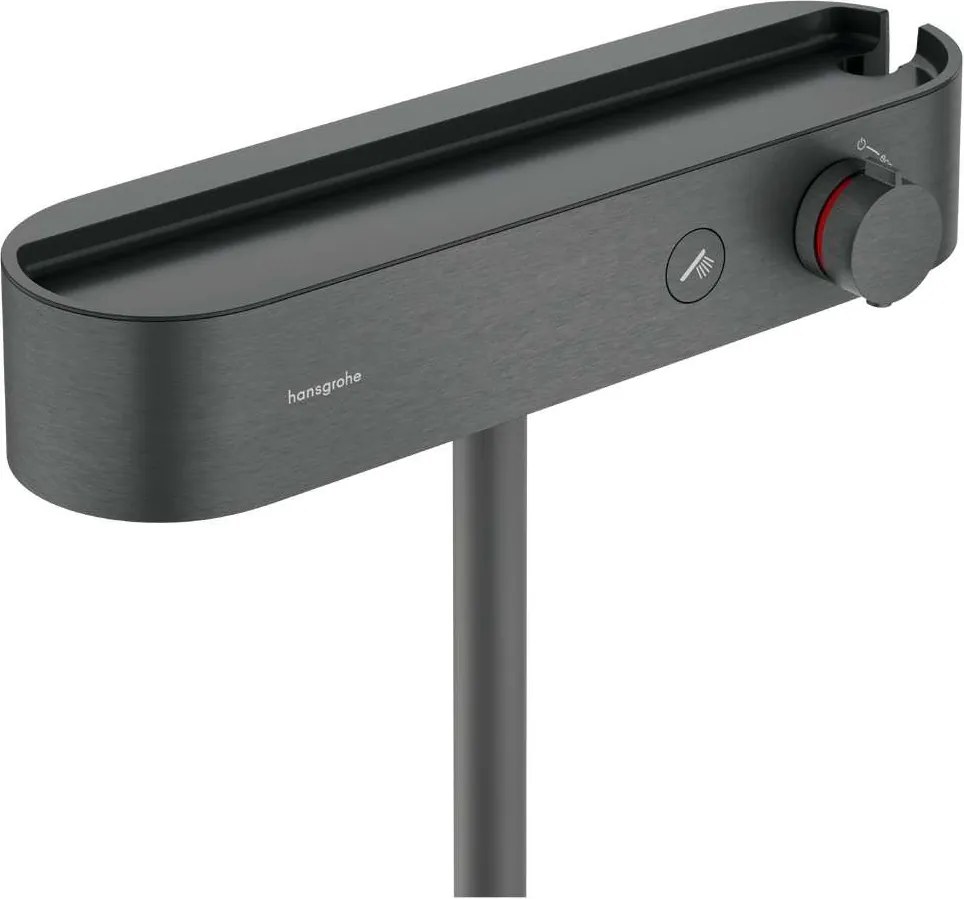 Hansgrohe ShowerTablet Select - Termostatická sprchová baterie, kartáčovaný černý chrom 24360340
